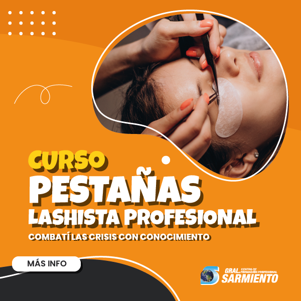 Curso de Pestañas Profesional | Formación Gral. Sarmiento ...